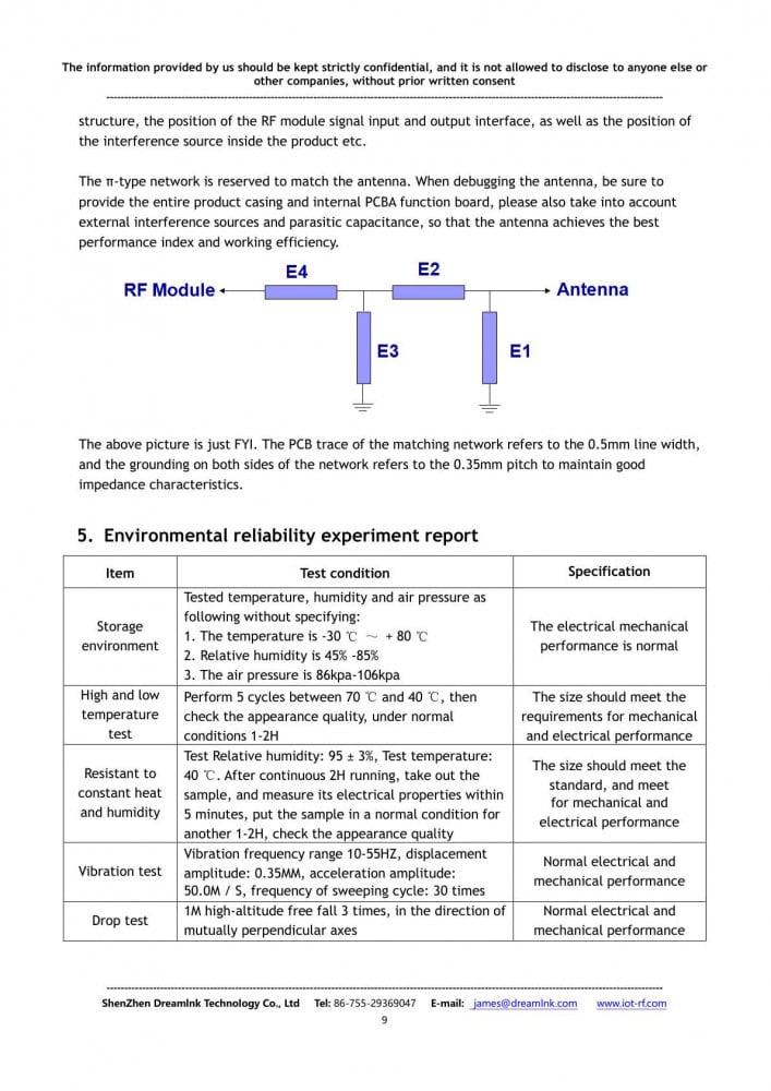 DL-J004 technical document page 9
