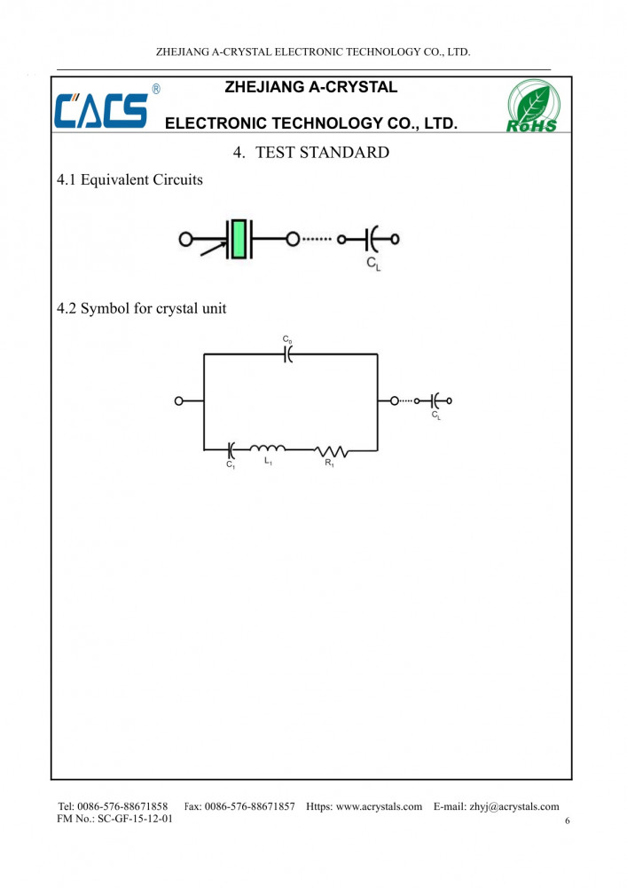 PMX405-LF specification document page 6