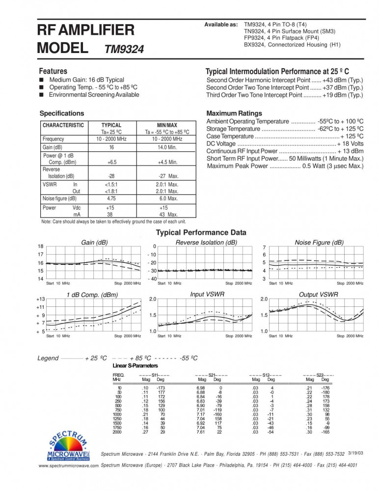 TM9324 technical document page