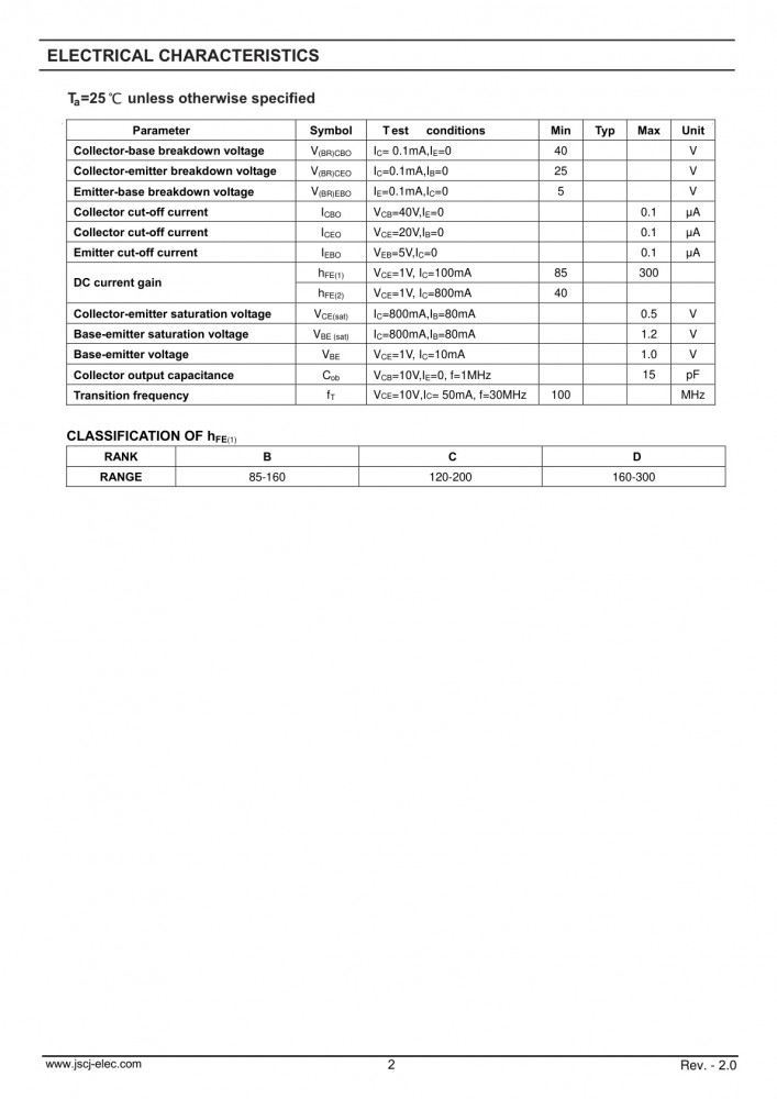 8050SS-TA datasheet page 2