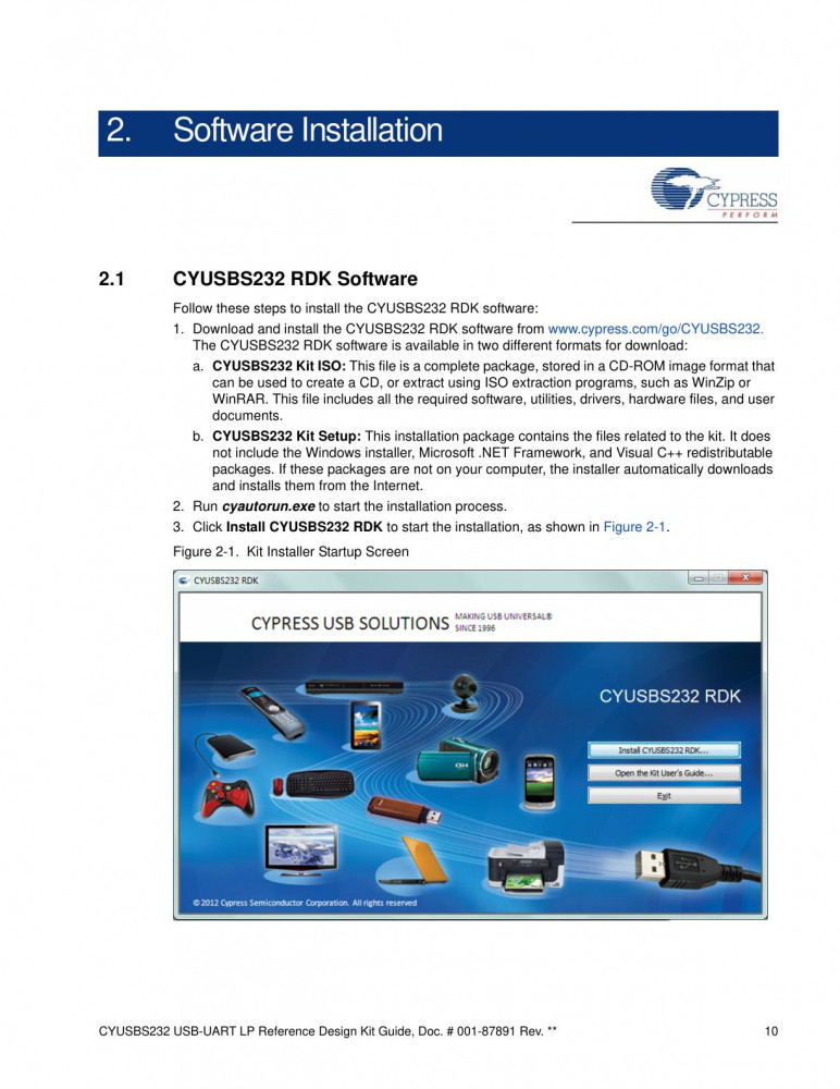 CYUSBS232 document page 10