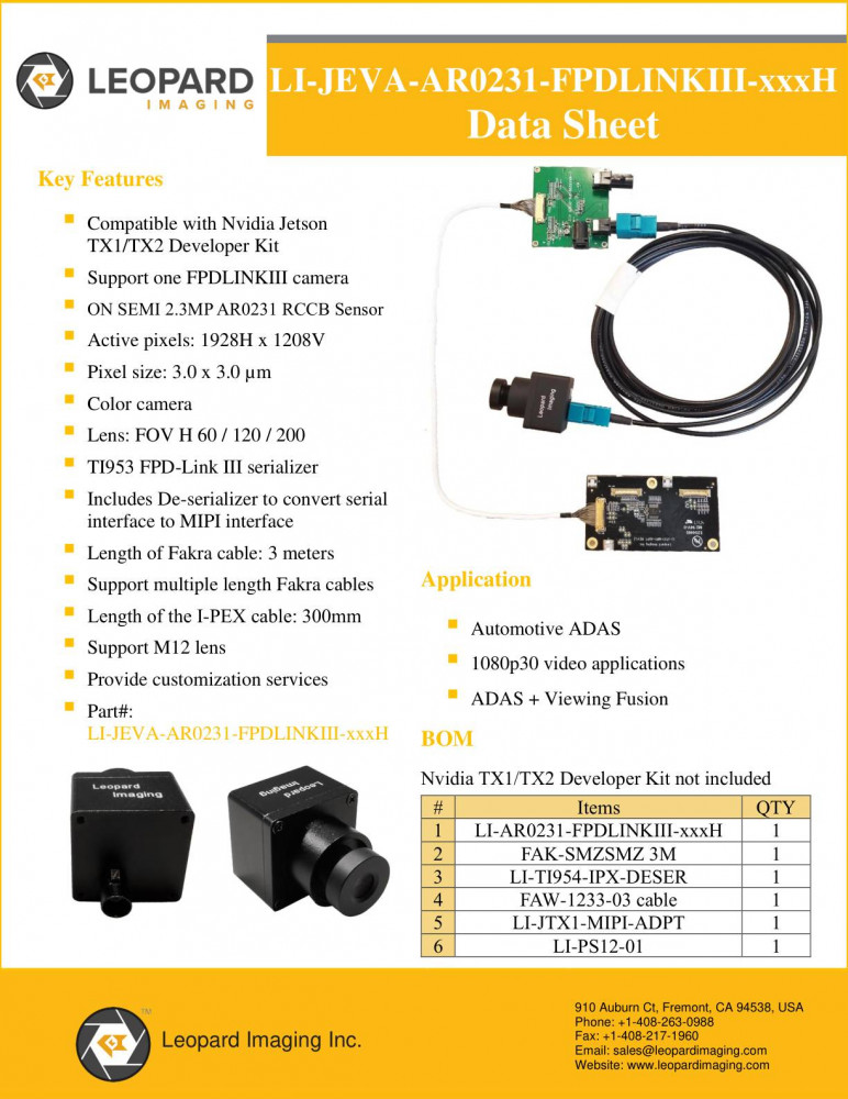 Product document page 1