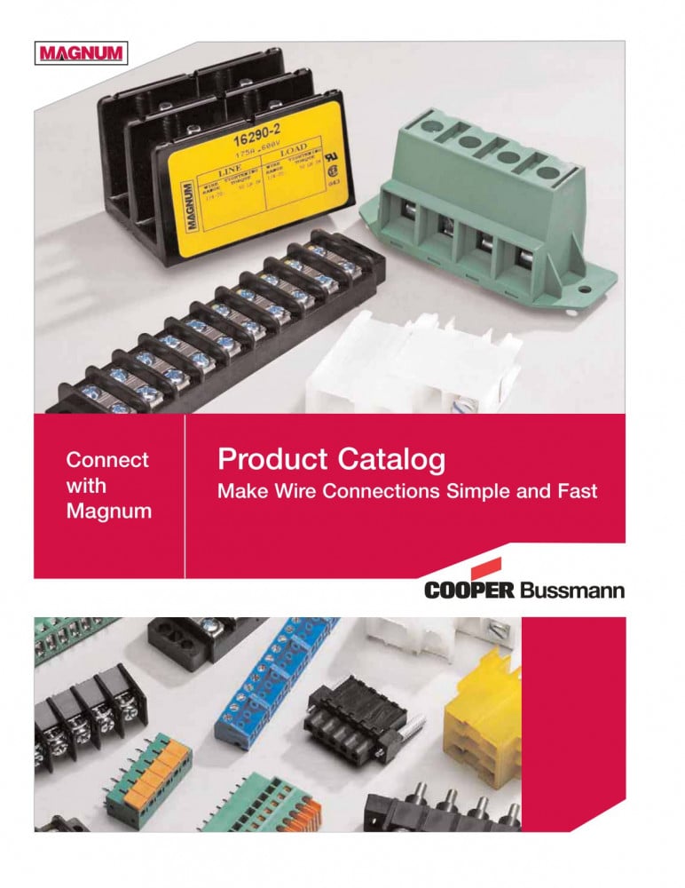 EATON Magnum catalog page 1