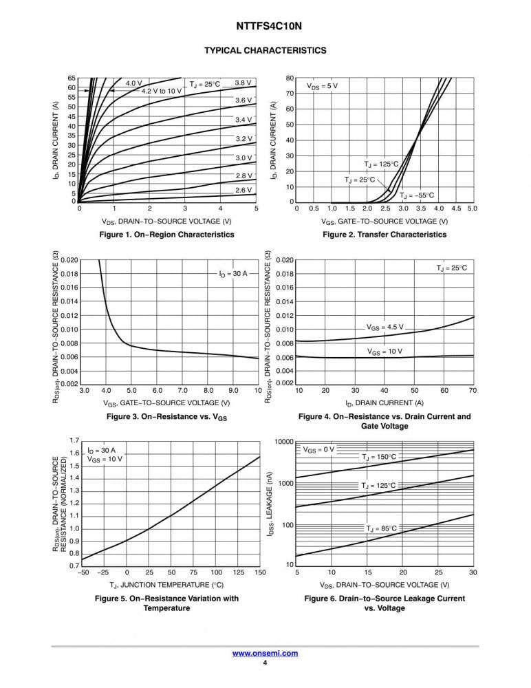 NTTFS4C10NTAG datasheet page 4