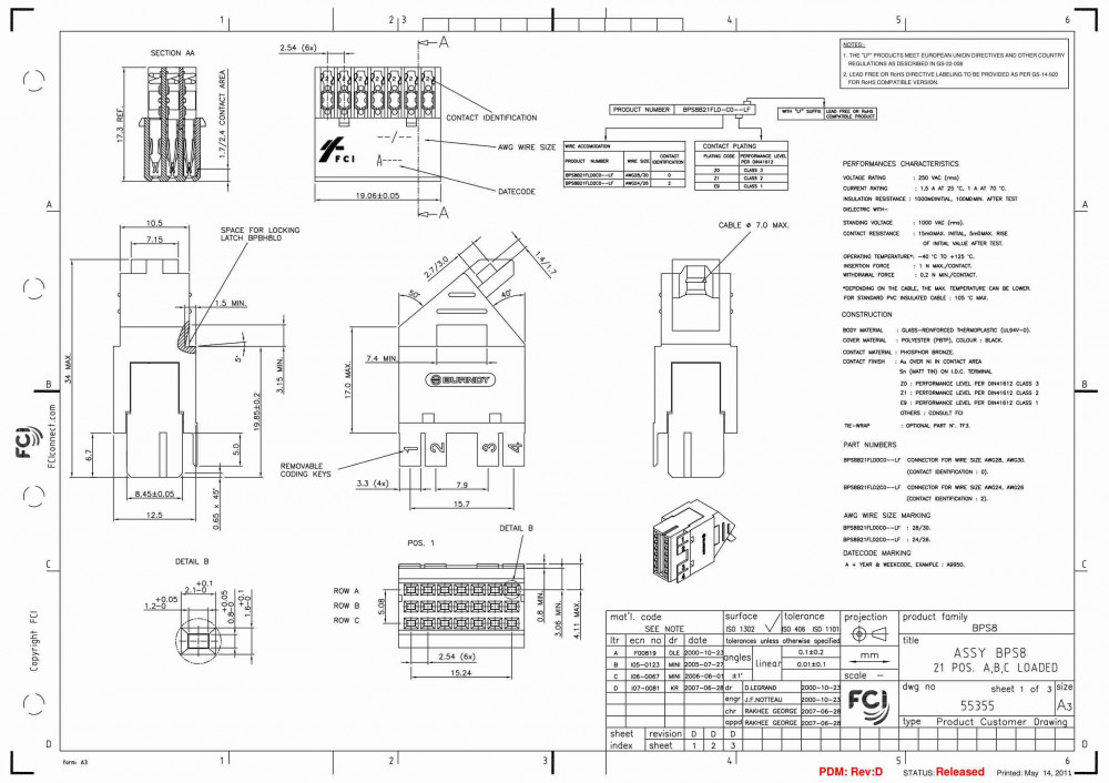 BPS8 technical drawing page 1