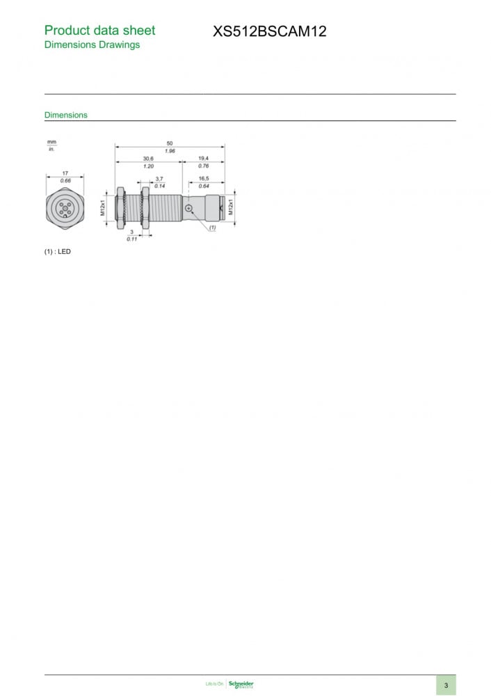 XS512BSCAM12 technical document page 3