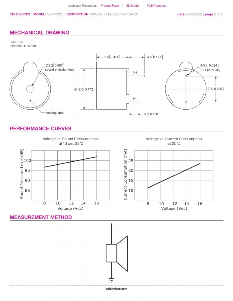 CEM-1212C datasheet page 2