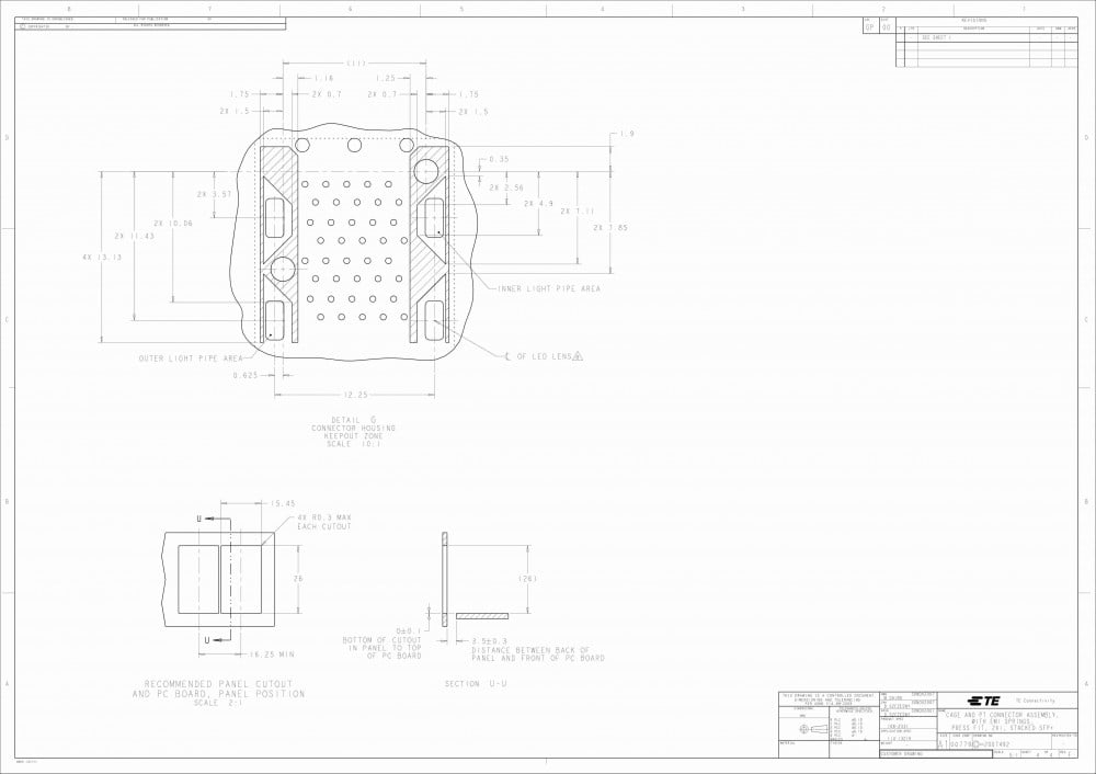 TE Connectivity 1-2007492-7 technical drawing page 4