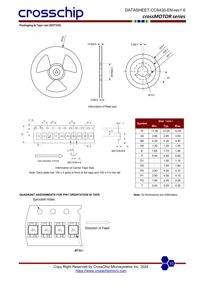 CC6430SS datasheet page 10