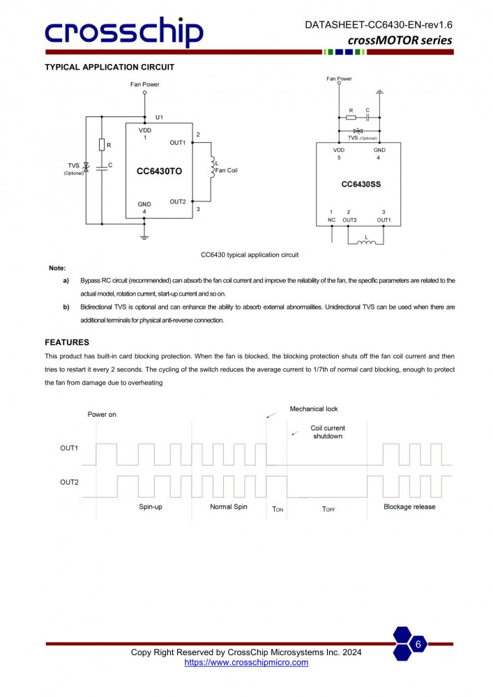 CC6430SS datasheet page 6
