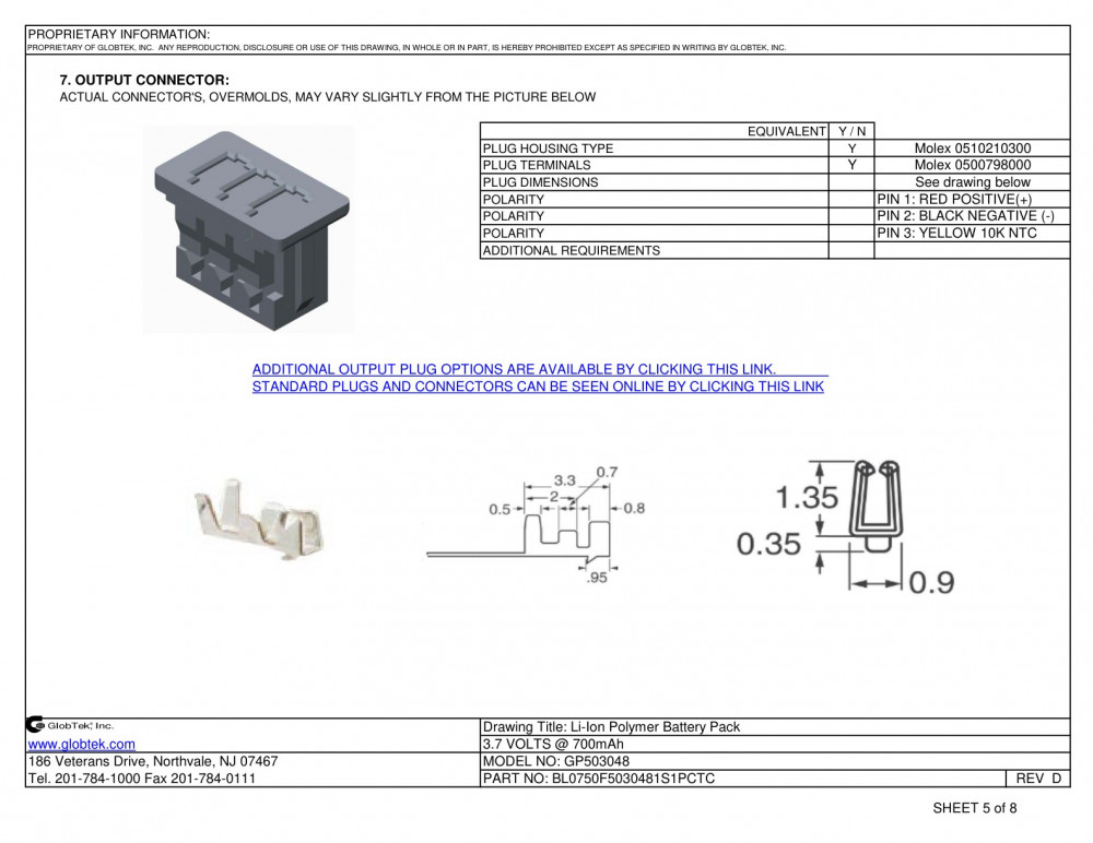 BL0750F5030481S1PCTC technical drawing page 5