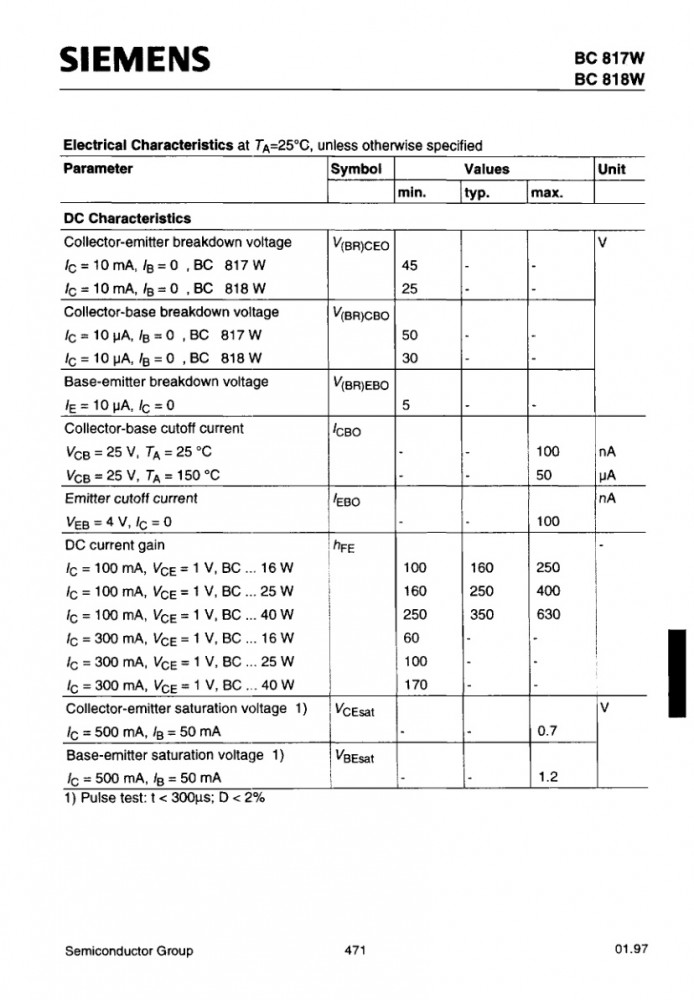 BC818-40W datasheet page 2
