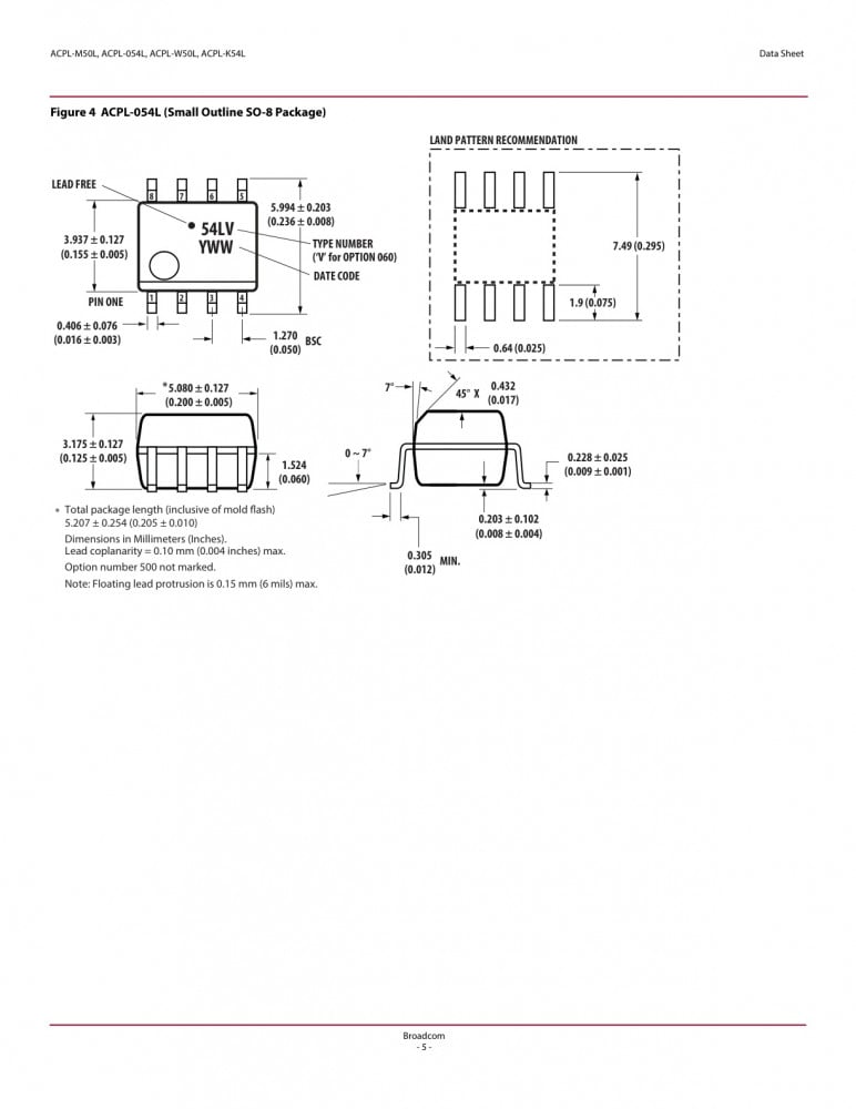 ACPL-W50L-560E datasheet page 5