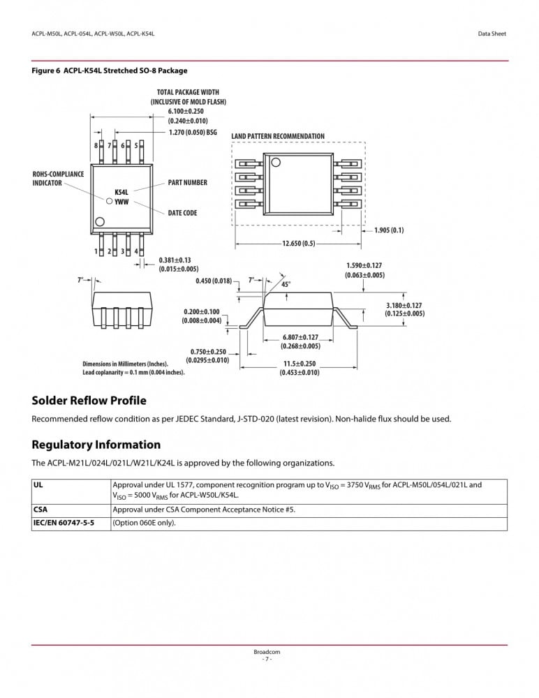 ACPL-W50L-560E datasheet page 7