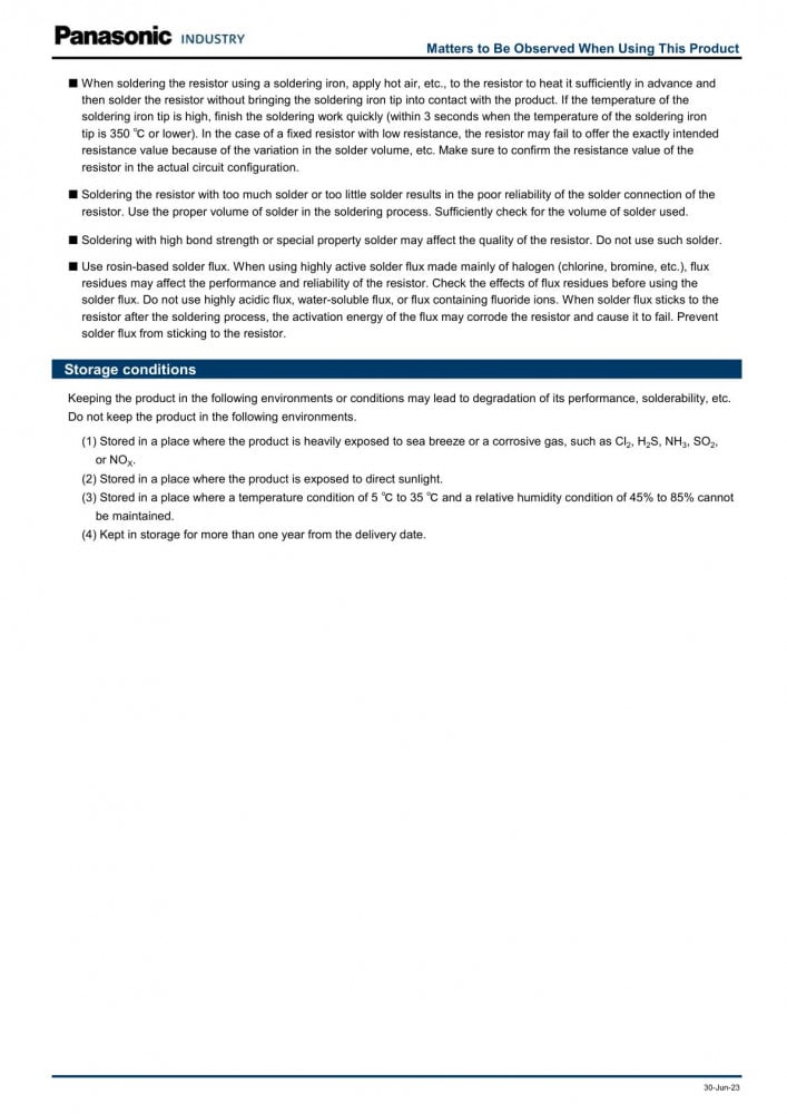 ERB series datasheet page 8