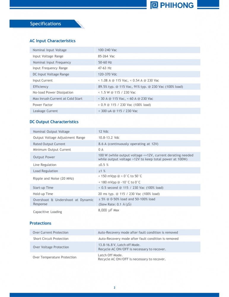 BI100-120A-R datasheet page 2