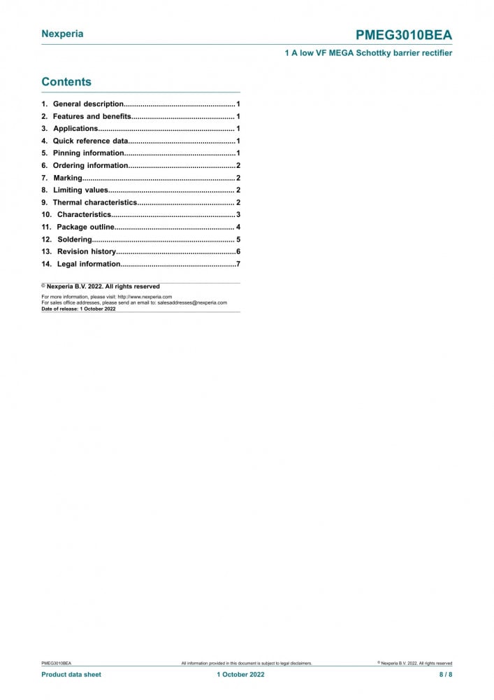 PMEG3010BEA datasheet page 8