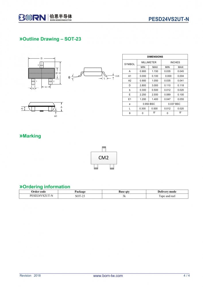 PESD24VS2UT-N datasheet page 4