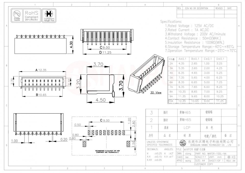 WAFER-SH100JK-7A technical drawing page 4