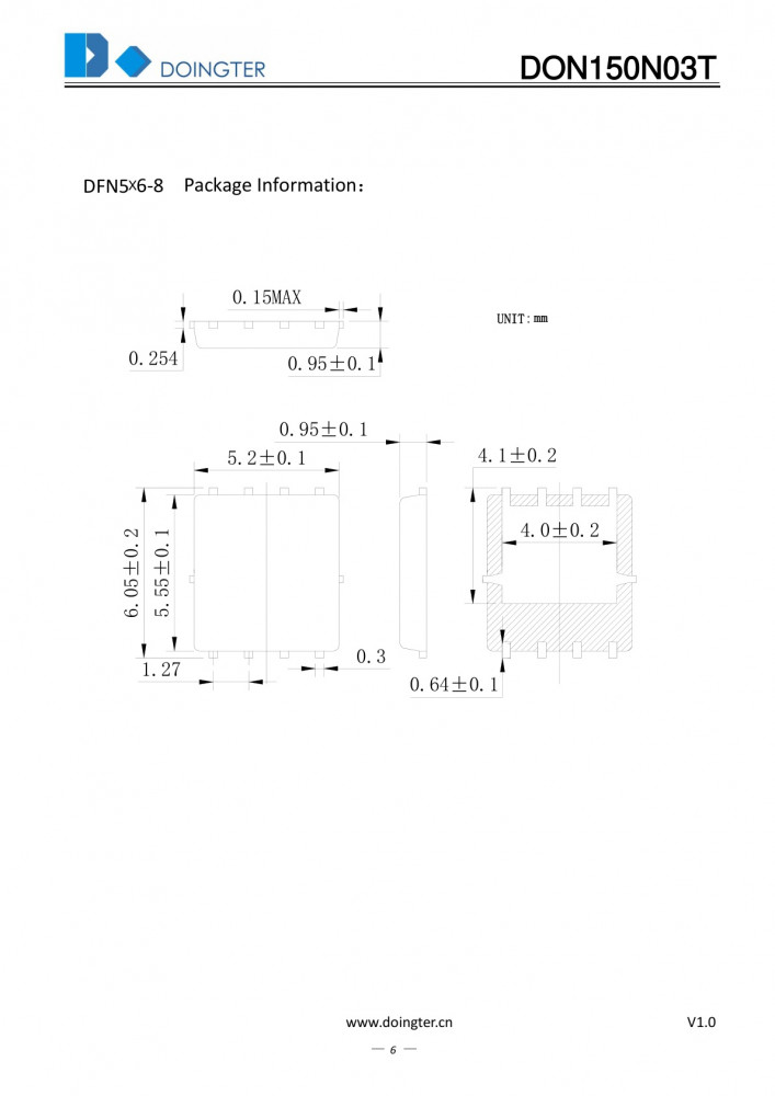 DON150N03T datasheet page 6