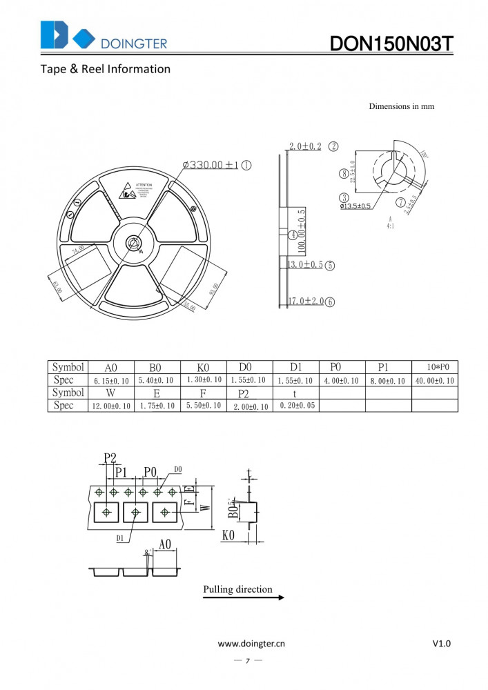 DON150N03T datasheet page 7