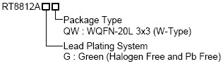 RT8812A - Dual-Phase PWM Controller with PWM-VID Reference for sale