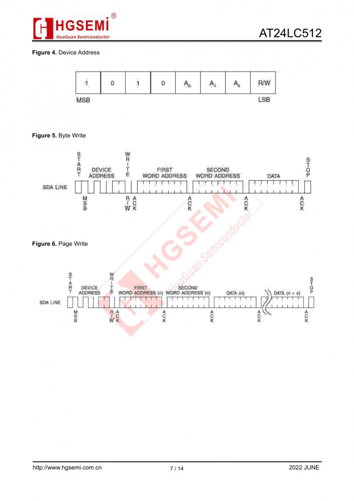 AT24LC512M/TR datasheet page 7