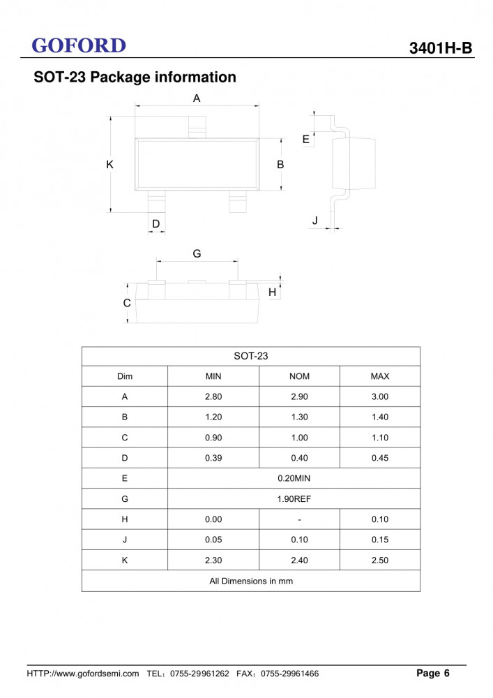 3401H-B datasheet page 6