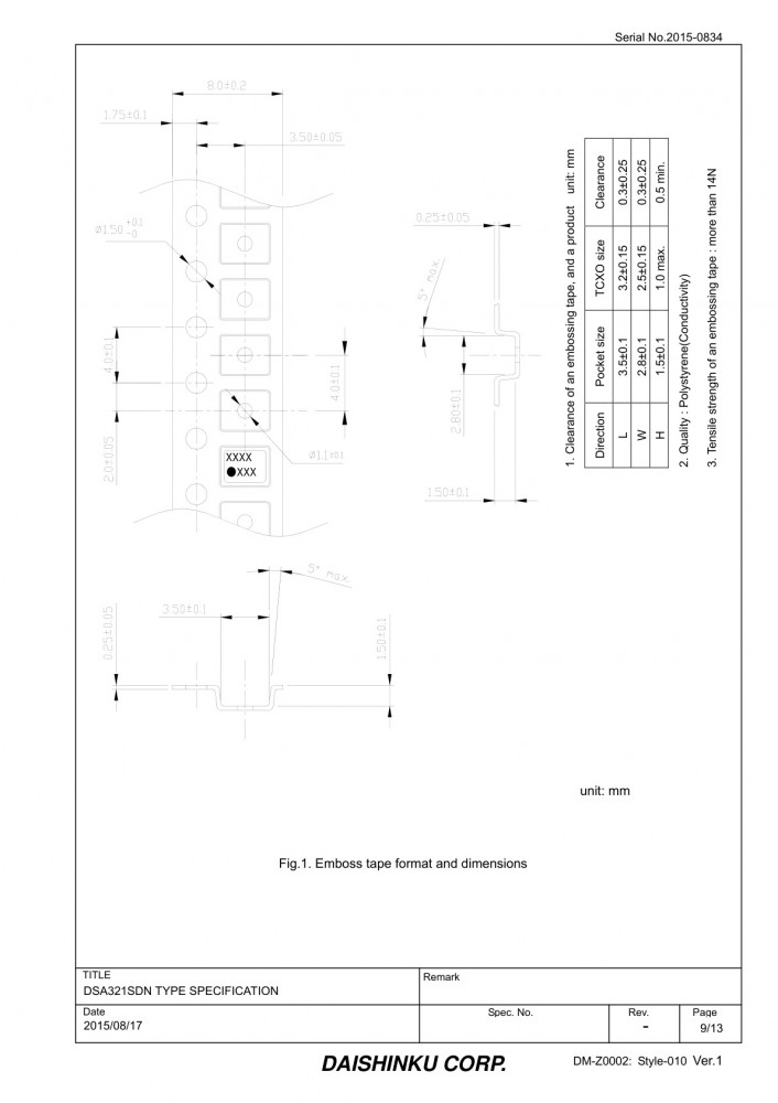 KDS 1XTV26000PAA specification page 10
