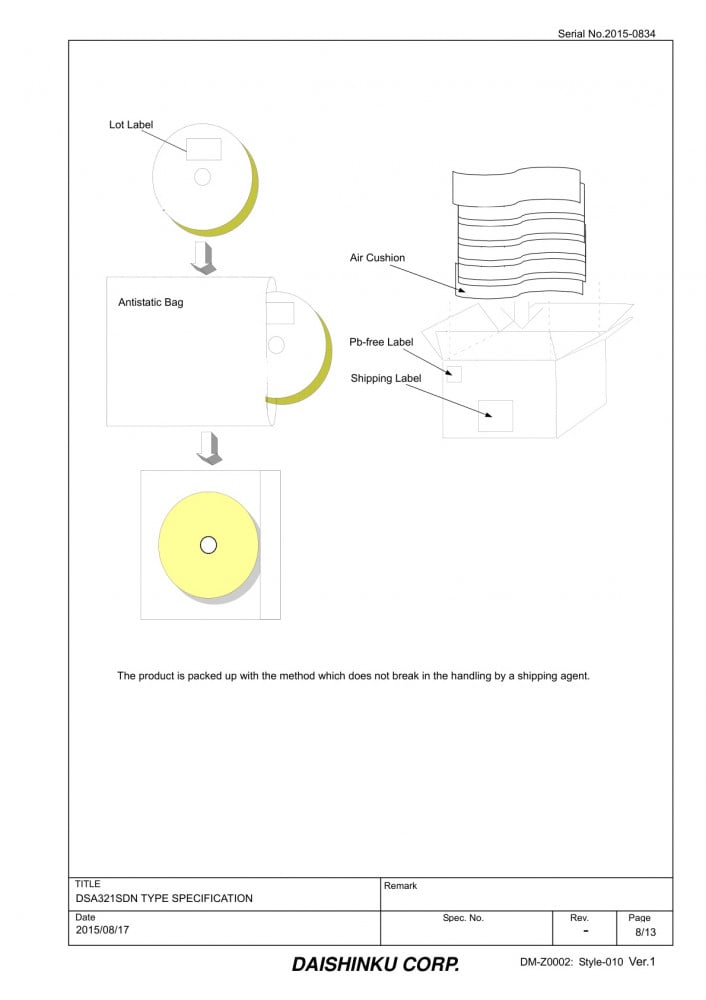 KDS 1XTV26000PAA specification page 9