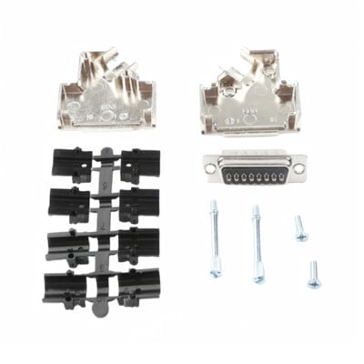 MH CONNECTORS MHDTZK15-DB15S-K D-Sub Backshell Hood