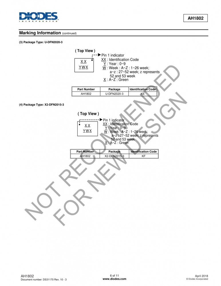 AH1802 datasheet page 6