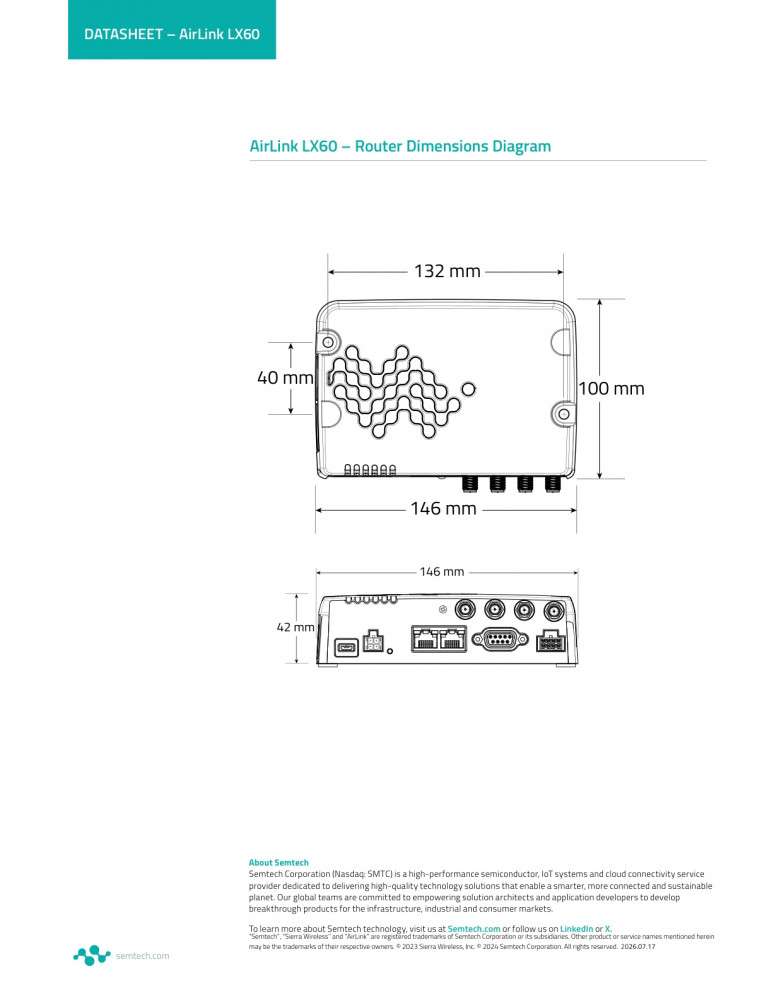 LX60 product document page 6