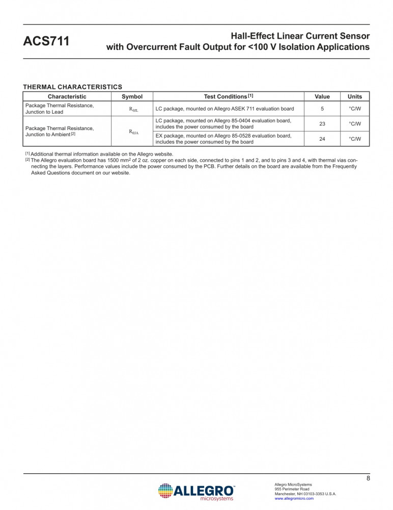 ACS711 datasheet page 8