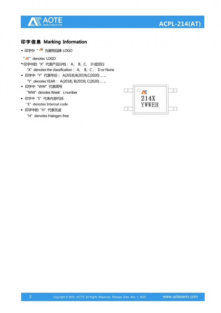 ACPL-214(AT) datasheet page 3