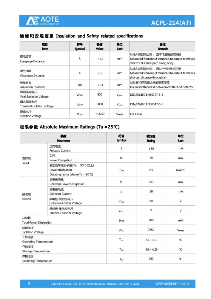 ACPL-214(AT) datasheet page 4