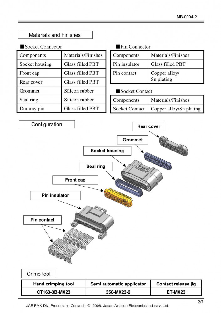 MX23A documentation page 2