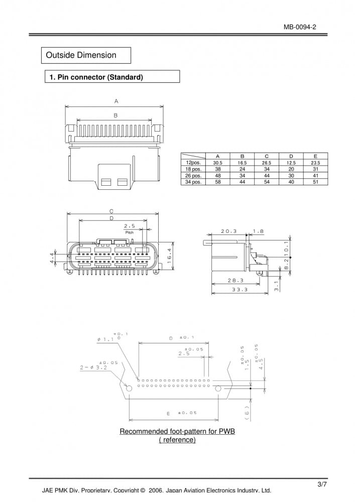 MX23A documentation page 3