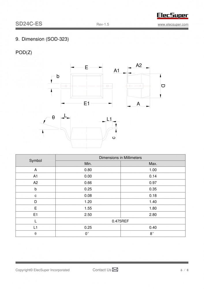 SD24C-ES datasheet page 6