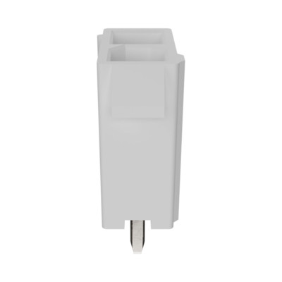 Mini-Fit Jr. First Mate / Last Break Header, 4.20mm Pitch, Dual Row, Vertical, without Snap-in Plastic Peg, 2 Circuits, Nylon 6/6 UL 94V-0, Tin (Sn) Plating, Natural for sale