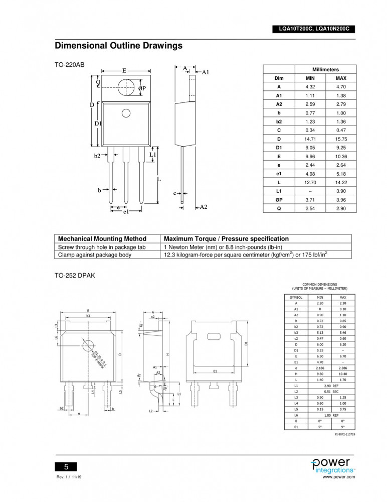 LQA10N200CQ datasheet page 5