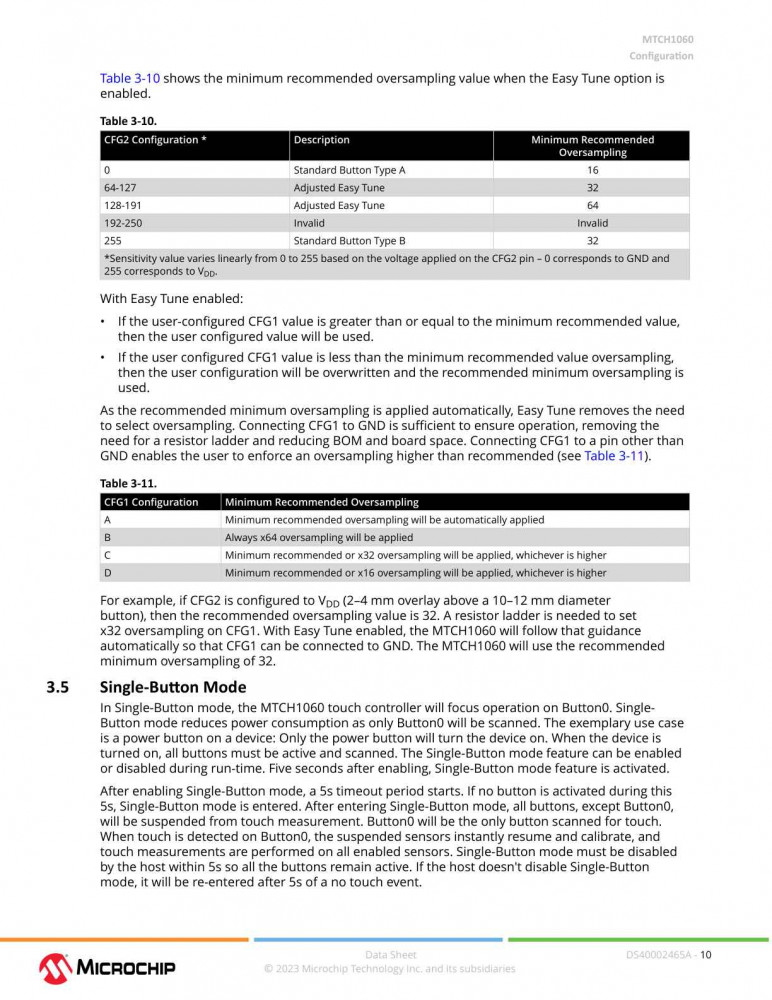 MTCH1060 technical document page 10
