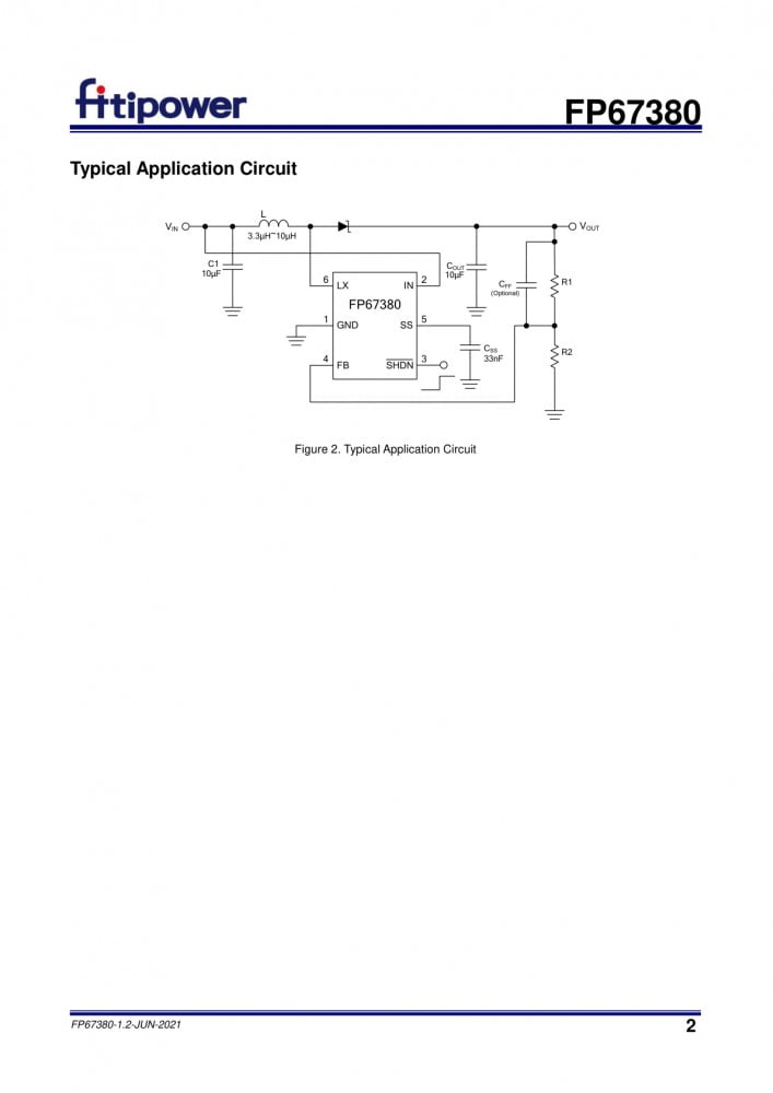 FP67380 datasheet page 2
