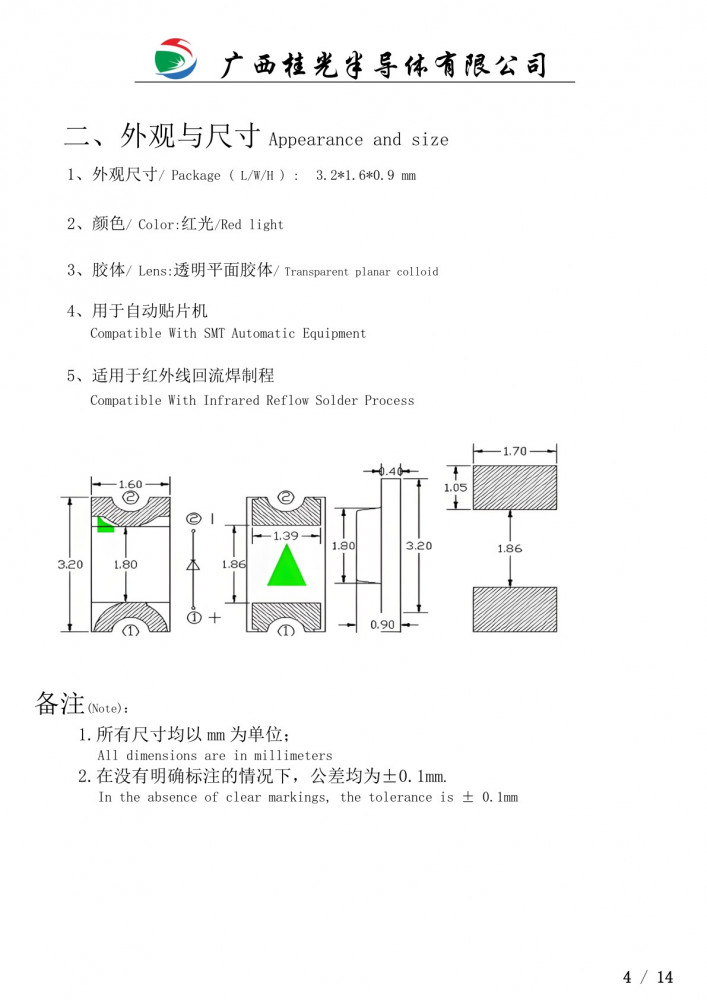 GL1206UR01 datasheet page 4