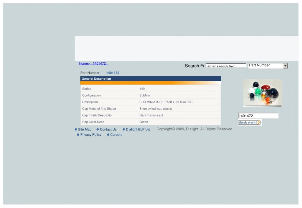 Dialight 140-1472 technical document preview