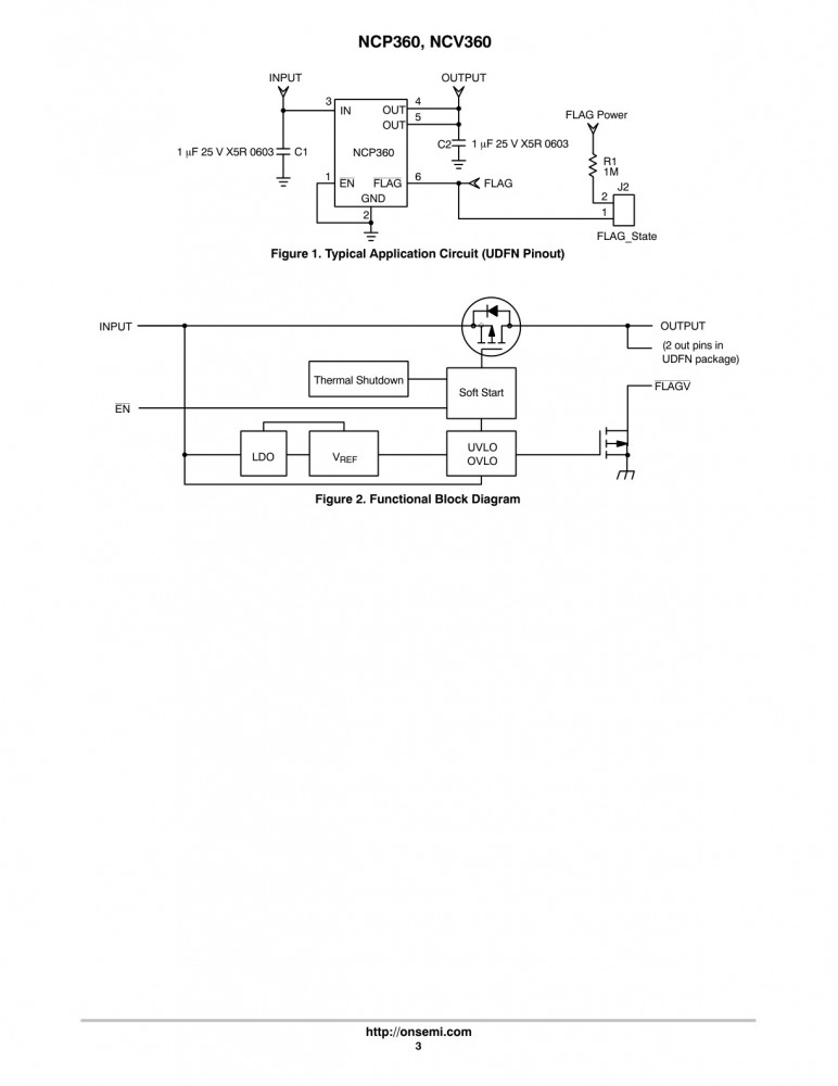 NCP360SNT1G datasheet page 3