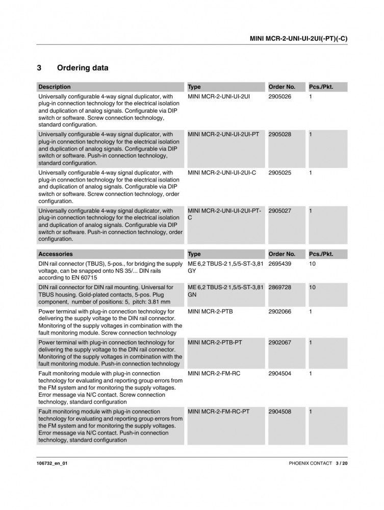 Product documentation page 3