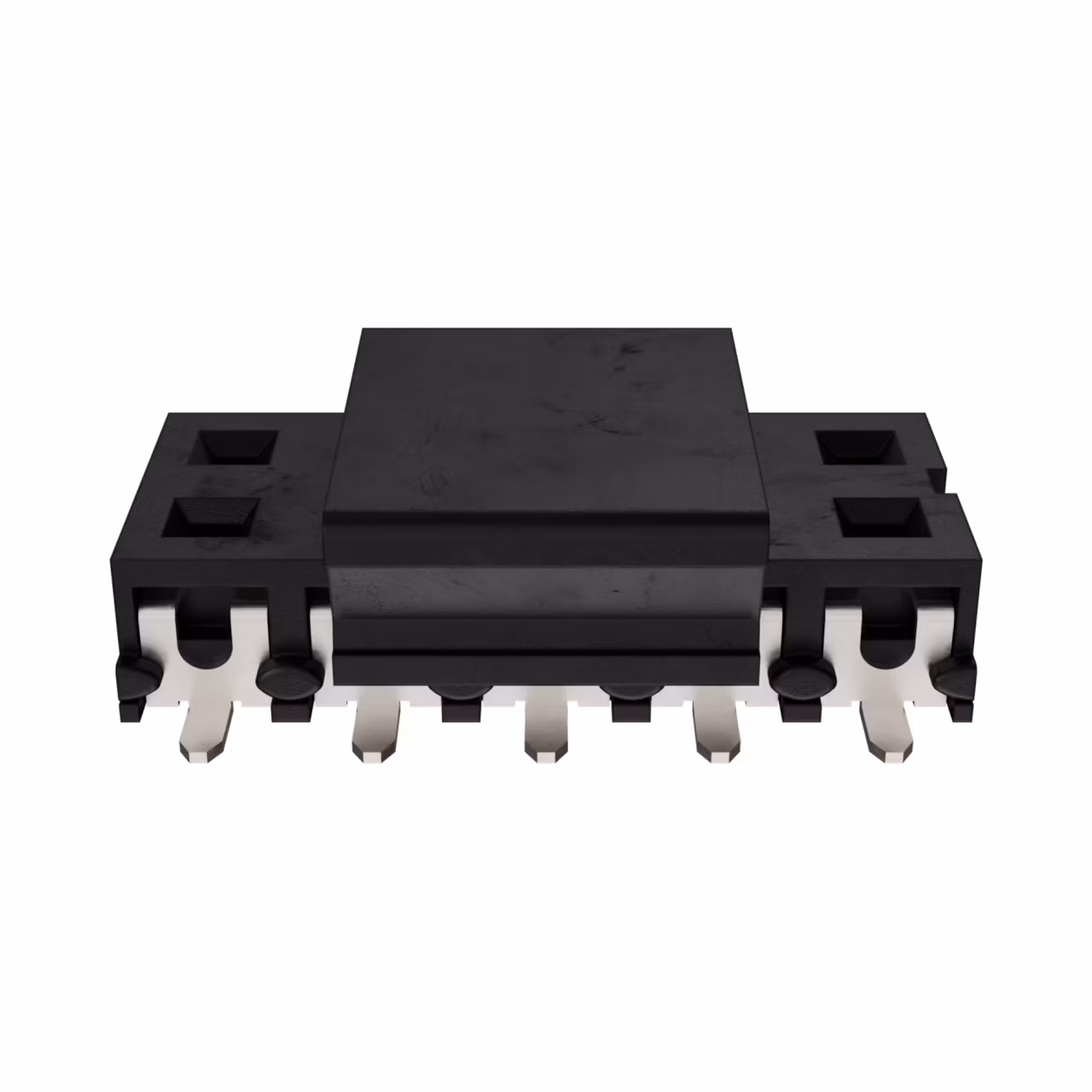 2.00mm Pitch Milli-Grid Very Low-Profile Receptacle, Surface Mount, Top Entry, with Locating Pegs, 0.38µm Gold (Au) Plating, 10 Circuits, Lead-Free, Tape and Reel, Black for sale