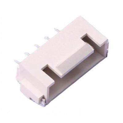 SHOU HAN 2.54-4PWT Male Pin Header Connector, 4-Pin 2.54mm Pitch PCB Header