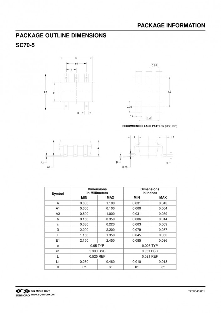 SGM450 datasheet page 10